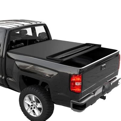 Soft Roll Up Truck Bed Tonneau Cover Four Fold Truck Bed Covers Target