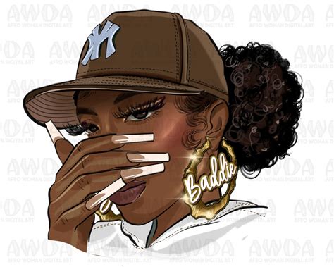Black Girl Baddie Nude Png Sublimation Design Download Afro Woman Png