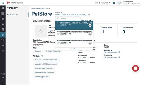 Amplify Central Integration Webhooks Subscriber Notifier
