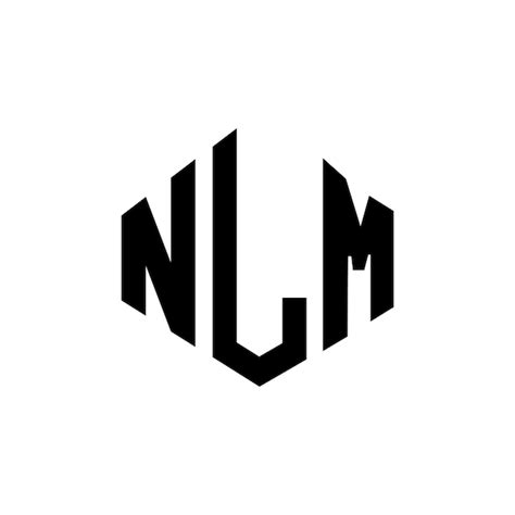 Premium Vector Nlm Letter Logo Design With Polygon Shape Nlm Polygon