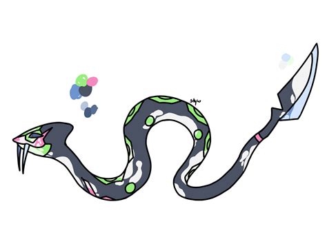 Snowy Shiny Seviper By Missstyks On Deviantart