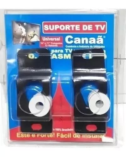 Suporte Tv Universal Fixo Canaã 10 A 72 Polegadas Parafusos Mercadolivre