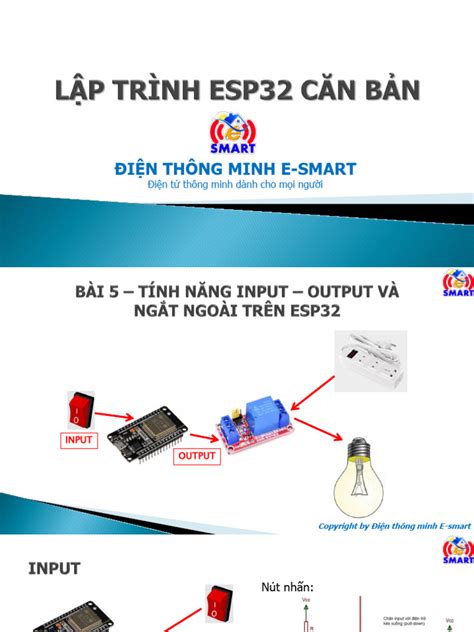 Bai5 Tinh Nang Input Output Va Ngat Ngoai Tren Esp32 Pdf