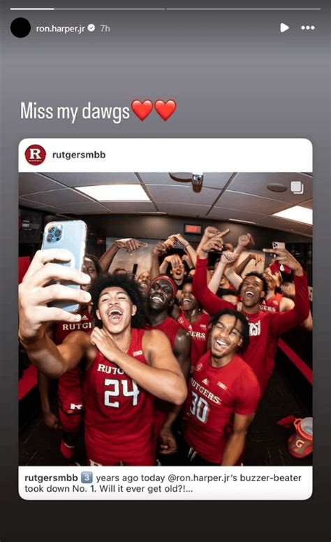 5x Nba Champ Ron Harpers Son Ron Harper Jr Drops 3 Words As He