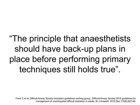 Difficult Airway Ppt