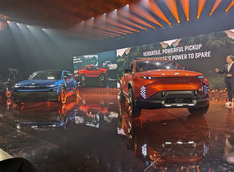 Fisker Reveals All Electric Alaska Pickup 3 Other Ev Prototypes