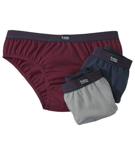 Lot De 3 Slips Unis Atlas For Men