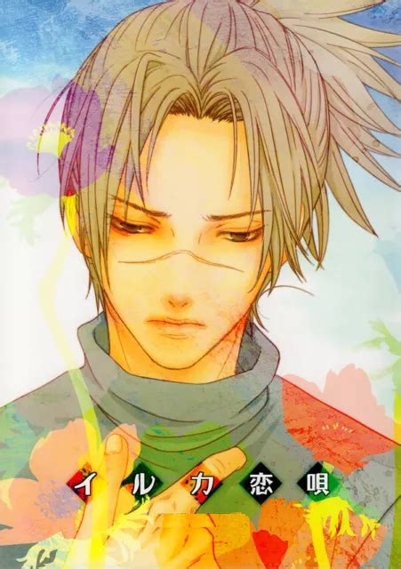 Naruto Doujinshi Comic Book Kakashi Hatake X Iruka Umino Iruka Love