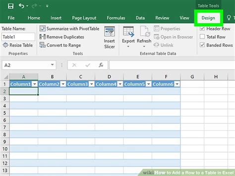 3 Simple Ways To Add A Row To A Table In Excel WikiHow