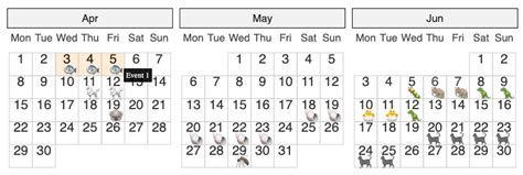 Create Static And Interactive Overview Calendars Using Ggplot2 Ggtilecal