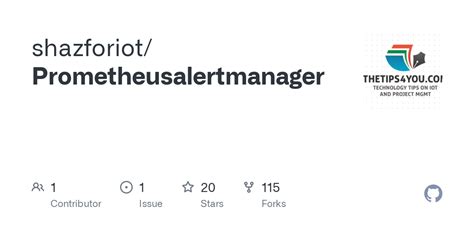 Github Shazforiotprometheusalertmanager