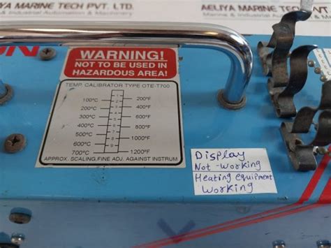 Omicron Ote T700 Temperature Calibrator Aeliya Marine