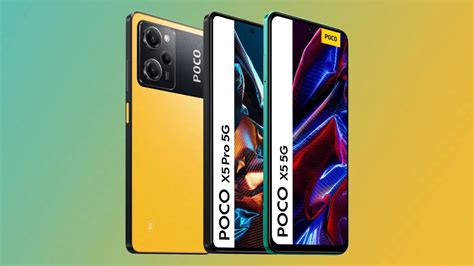 POCO Официальные X5 и X5 Pro 5G новые модели среднего класса прибывают