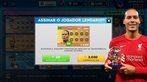 DLS 24 Modo Carreira Londres FC 78 Van Dijk Oferecido YouTube