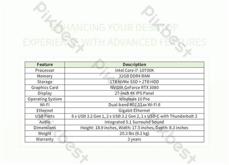 enhancing your desktop experience with advanced features excel