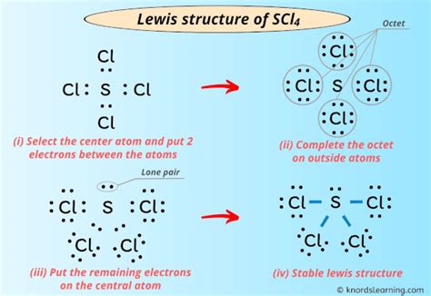 Scl4 Lewis Structure