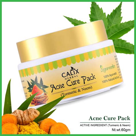 Calix Herbal Acnecure Pack 60 Gm Calix Herbal