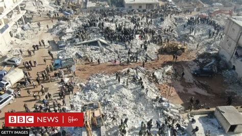 တူရကီဆီးရီးယားငလျင်ကြီး ငါးရက်မြောက်နေ့ သေဆုံးသူ နှစ်သောင်းကျော်သွားပြီ Bbc News မြန်မာ