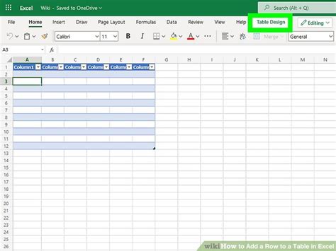 3 Simple Ways To Add A Row To A Table In Excel WikiHow