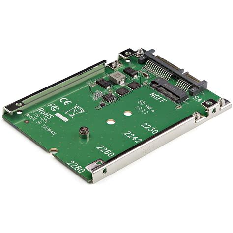 Startech Com M Sata Ssd To In Sata Adapter M Ngff To Sata Converter Mm Open Frame