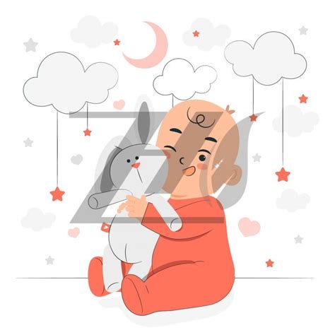 دانلود وکتور تصویر مفهوم کودک شاد دانلود رایگان فایل لایه باز، Psd، وکتور، لوگو و موکاپ