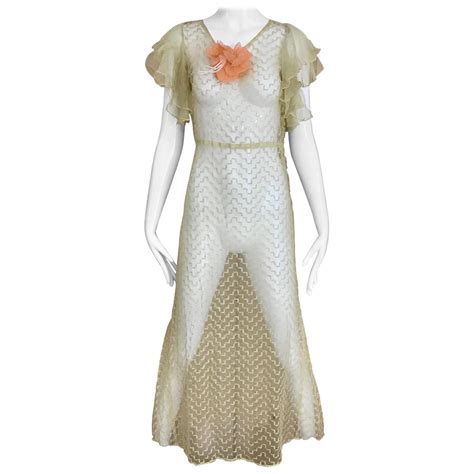 Vintage 1950s Metallic Silver Quilted Full Sweep Cocktail Dress At 1stdibs 1950s Cocktail