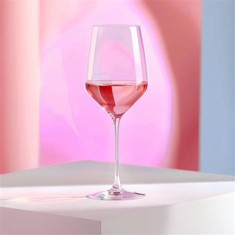 Wine Glass Premium Ai Generated Image