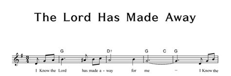 주께서 내길 예비 하시네 00 악보통