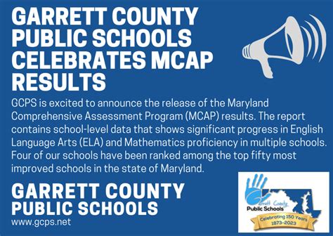 Garrett County Public Schools Celebrates Mcap Results Deep Creek Times