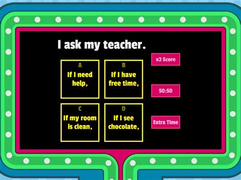 quiz zero conditional gameshow quiz