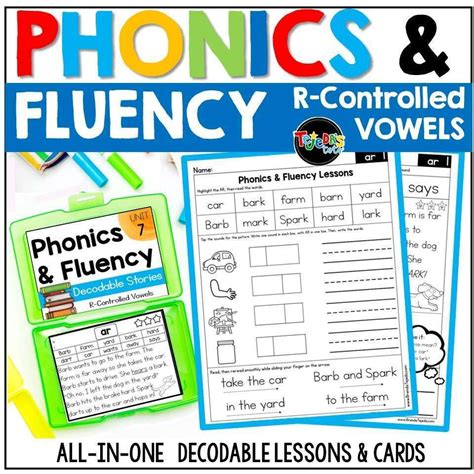 Decodable Readers R Controlled Vowels Science Of Reading Lessons For