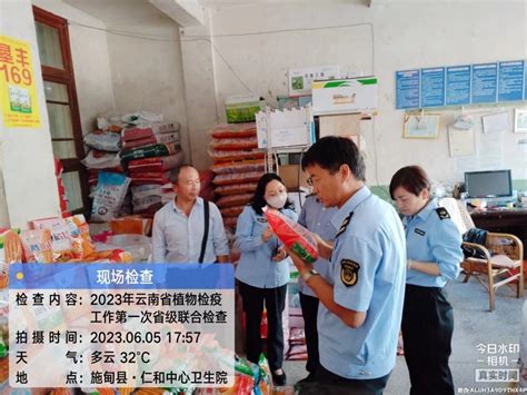 省植保植检站开展全省植物检疫工作检查助力农业生态安全云南省农业农村厅