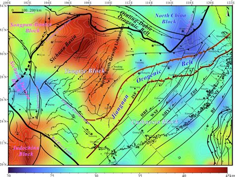 The Curie Surface Depth Of The Scb And Its Adjacent Region Download