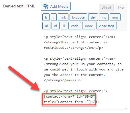 Wordpress Restricted Site Access Sar How To Customize The Message For Restricted Users