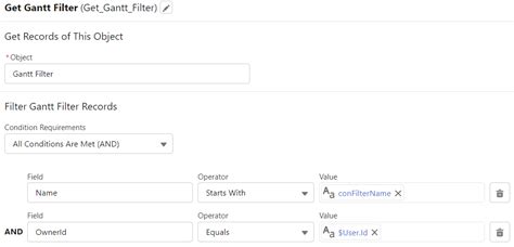 Open Field Service Dispatcher Console With Specific Gantt Filter By