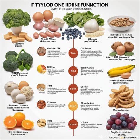 Thyroid Friendly Food Infographic Stable Diffusion Online