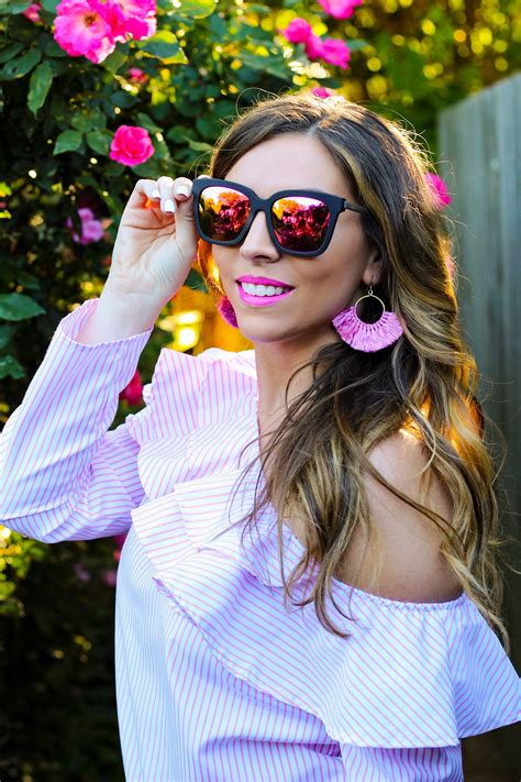 The Cutest One Shoulder Ruffle Blouse Vogue For Breakfast