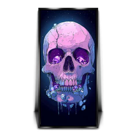 The Radiant Skull Thegoatwallart