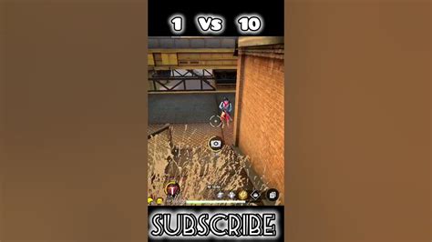 1 Vs 10 😱 Shorts Viral Freefireshorts Youtube