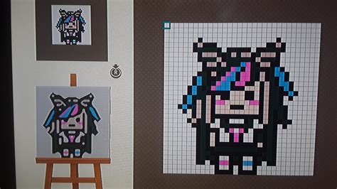 Ibuki Mioda Pixel Sprite Ibuki Mioda Homerisice
