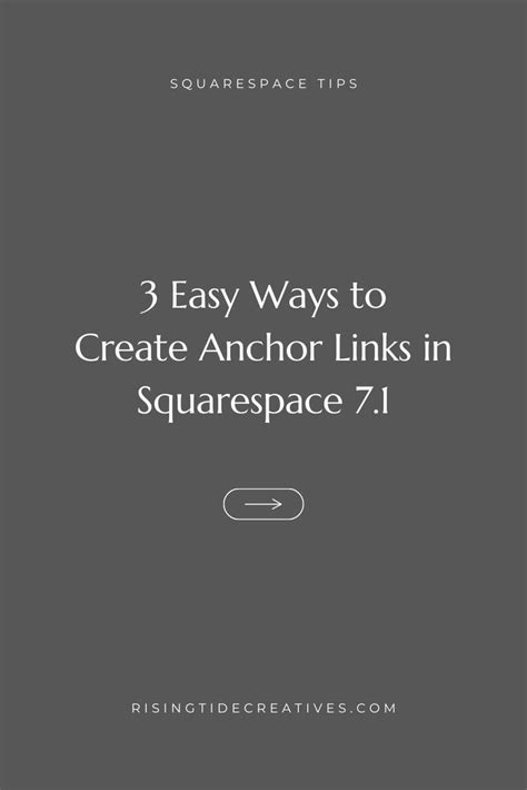 3 Easy Ways To Create Anchor Links In Squarespace
