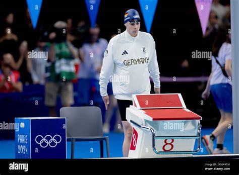 Cedric Buessing Ger Fra Olympische Spiele Paris 2024 Schwimmen