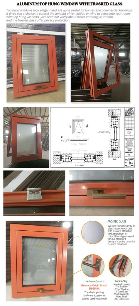 Frosted Glass Window China Awning Window Style Awning Windows And