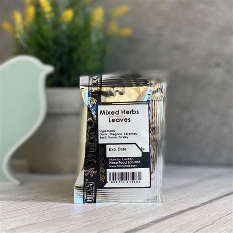 HEXA HALAL Mixed Herbs Leaves 5gm