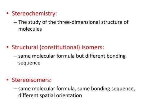 Ppt Stereochemistry Powerpoint Presentation Free Download Id 2228290