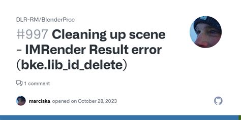 Cleaning Up Scene Imrender Result Error Bke Lib Id Delete Issue