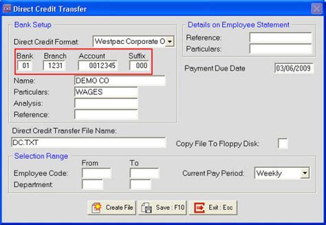 Getting The Direct Credit File For Asb To Have The Correct Account Suffix New Zealand