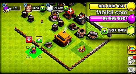 Clash Of Clans V16253 Ndezz Mod Elmas Altın Hileli Apk İndir Fabilgi