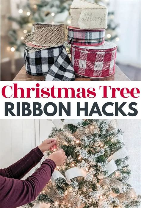 How To Put Ribbon On A Christmas Tree The Best And Easiest Method