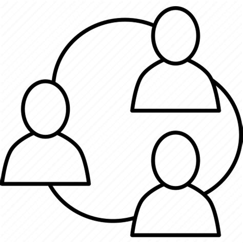 Interaction Member Network Social Group Icon Download On Iconfinder